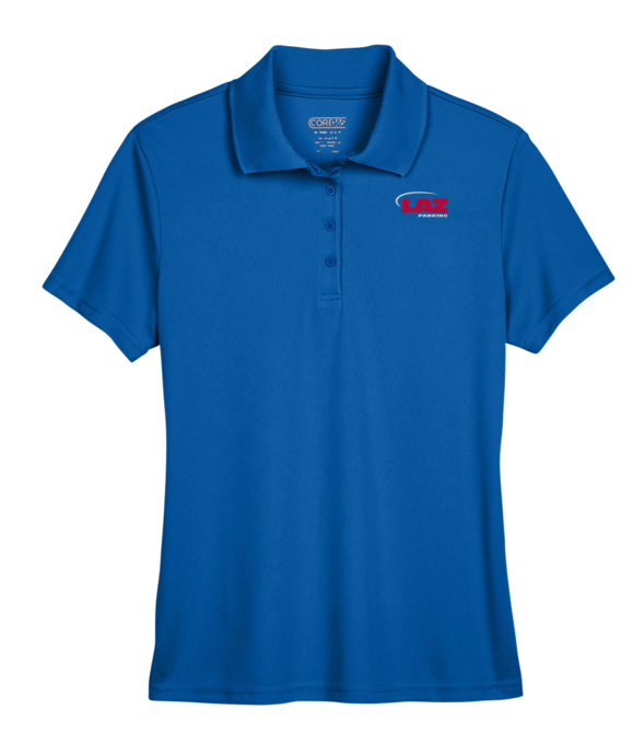 ladies performance polo with LAZ logo – IMAGE CONCEPTS UNIFORMS